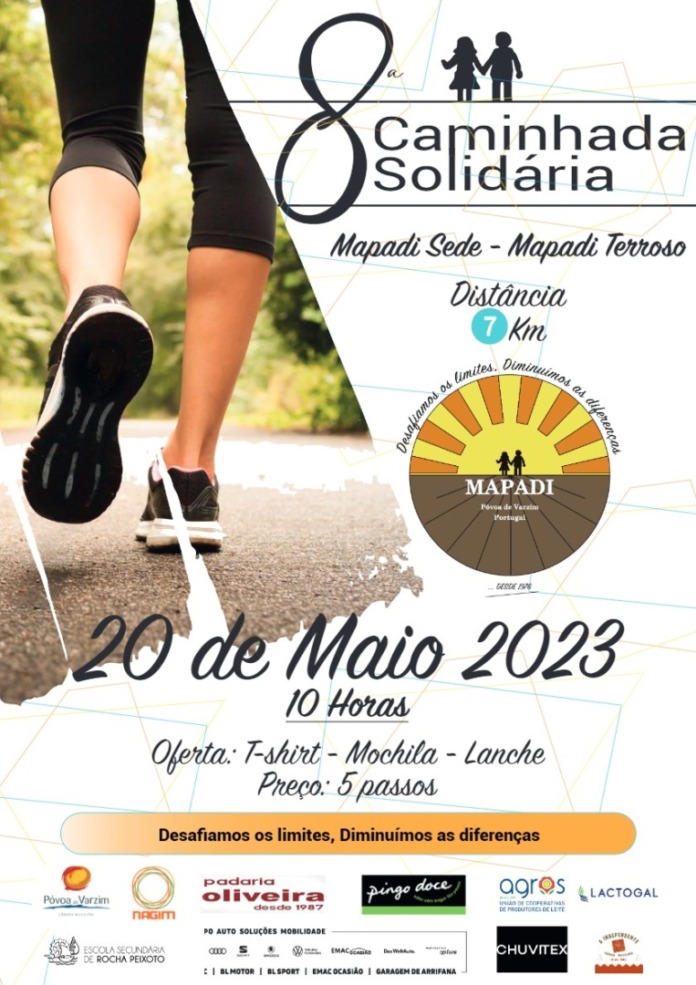 Caminhada solidária envolve sede do MAPADI e polo de Terroso - MAIS ...